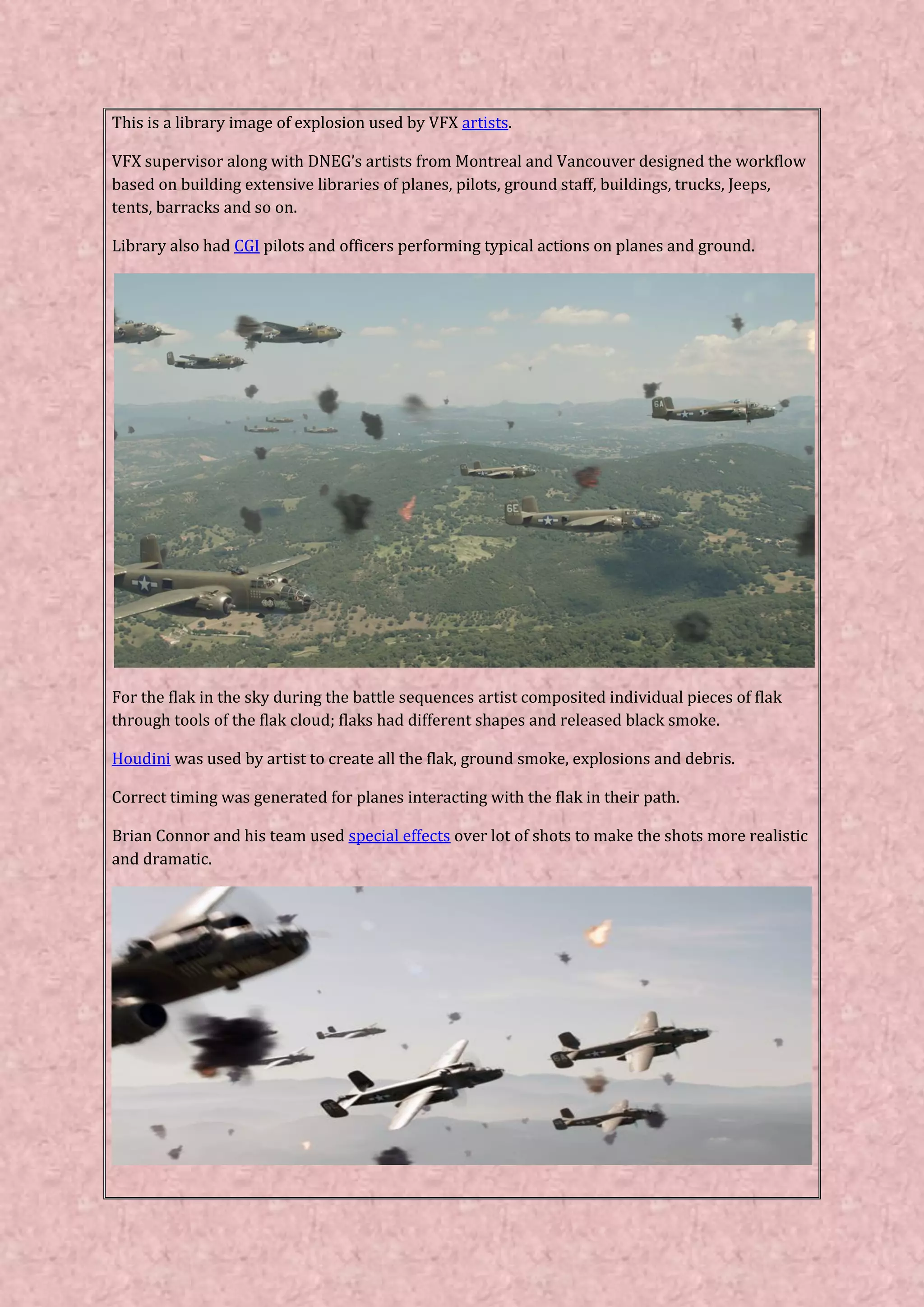 Awe-Inspiring VFX By DNEG For Catch-22 | PDF