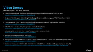 Citrix in AR/VR | PPTX