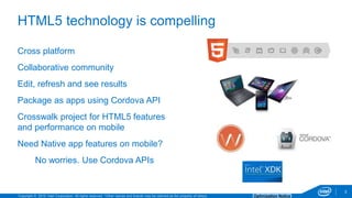 Build HTML5 VR Apps using Intel® XDK | PPTX