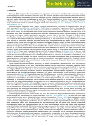 A Web-Based Collaborative Reading Annotation System With Gamification Mechanisms To Improve ...