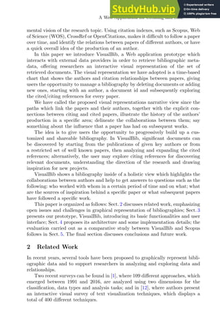 A Web Application For Creating And Sharing Visual Bibliographies | PDF | Graphics Software ...