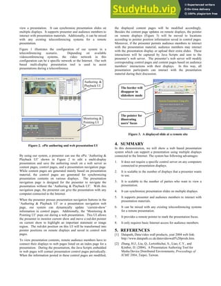 A Web Based Multi-Display Presentation System | PDF