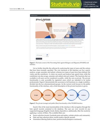 A Web Interface For Analyzing Hate Speech | PDF