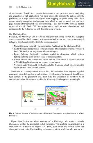 A WebML-Based Approach For The Development Of Web GIS Applications | PDF
