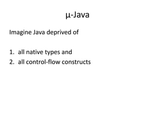 A well-typed program never goes wrong | PPTX | Programming Languages | Computing