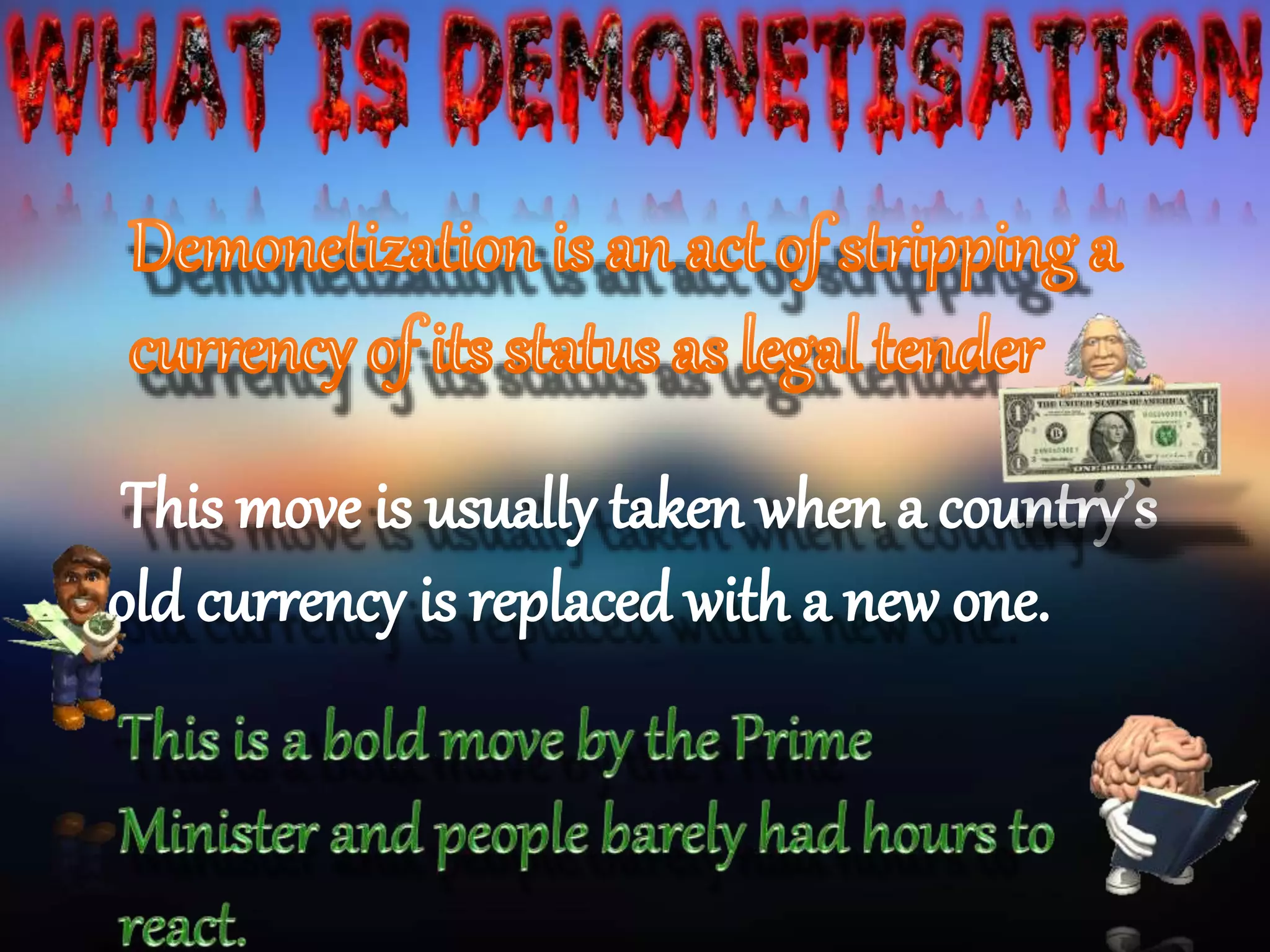 Demonisation and GST | PPT