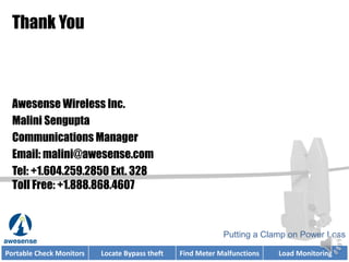 Awesense Presentation | PDF | Business Utilities | Business