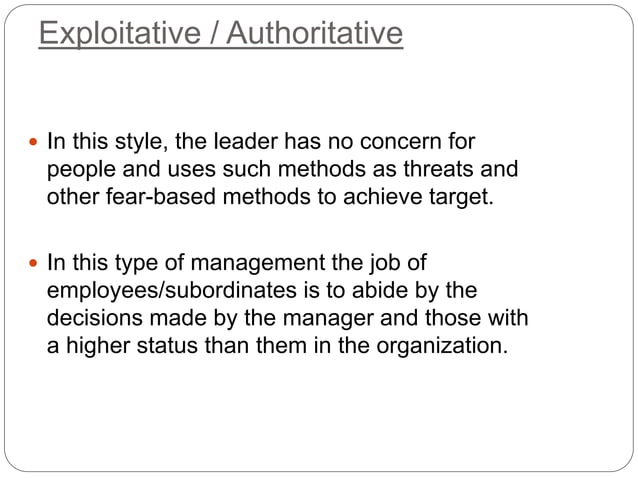 Rensis likert System of Management | PPTX