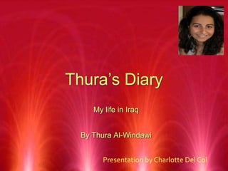 Thura Al-Windawi Courage Project | PPTX