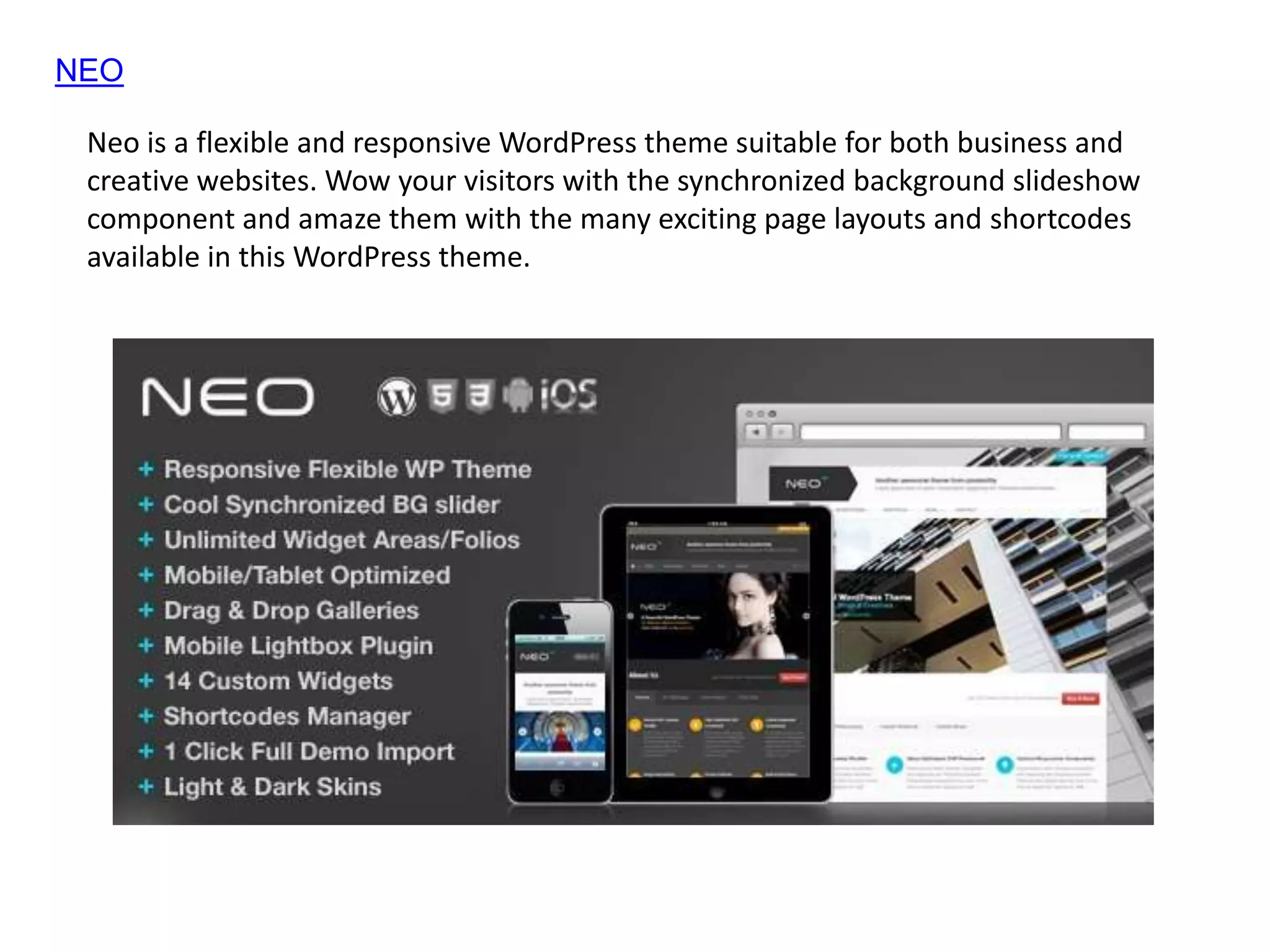 Awesome list of WordPress Bootstrap Themes for Inspiration | PPT