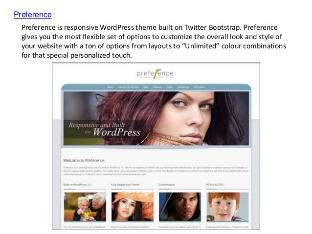 Awesome list of WordPress Bootstrap Themes for Inspiration