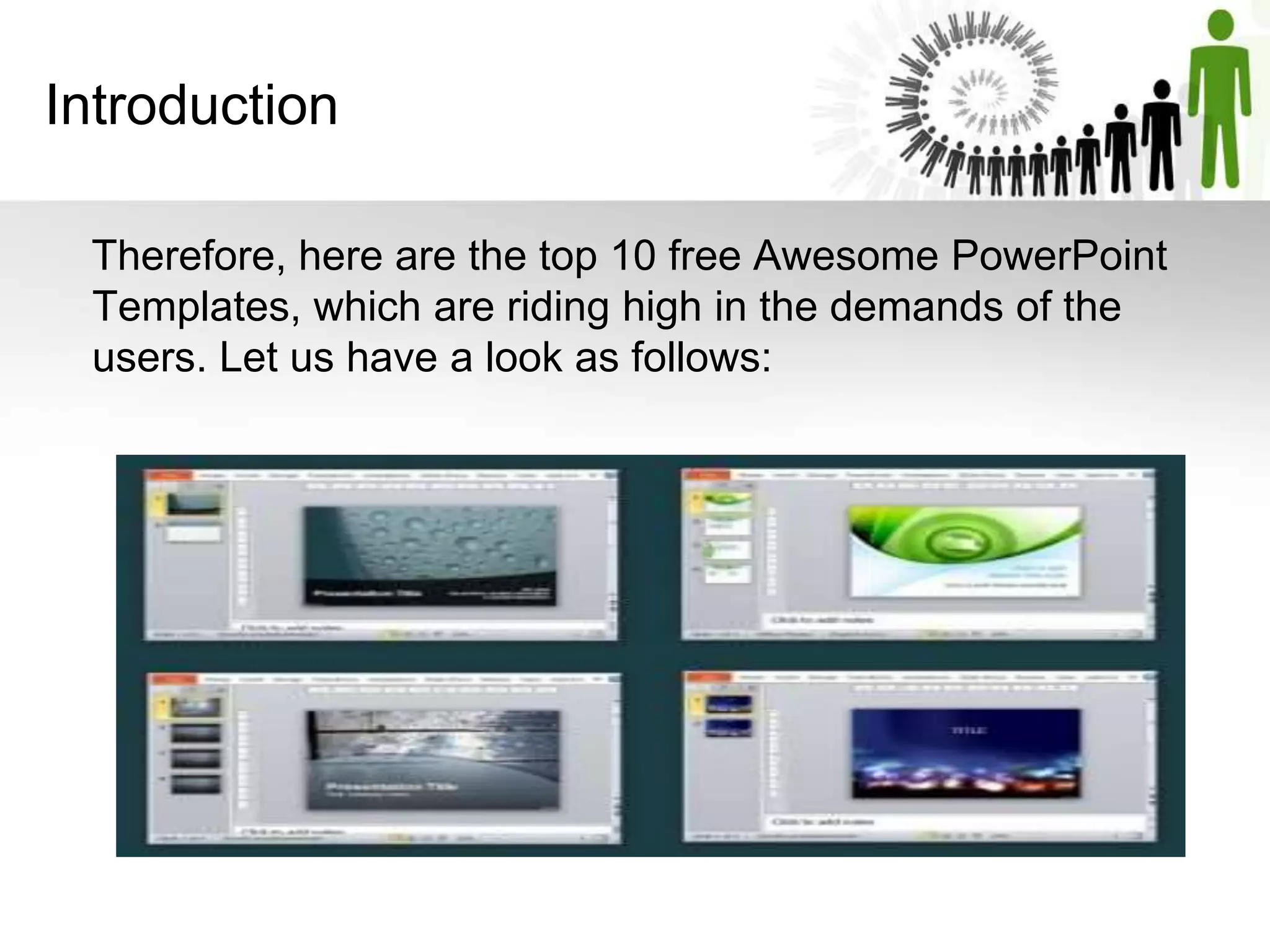 Awesome Power Point Templates | PPTX
