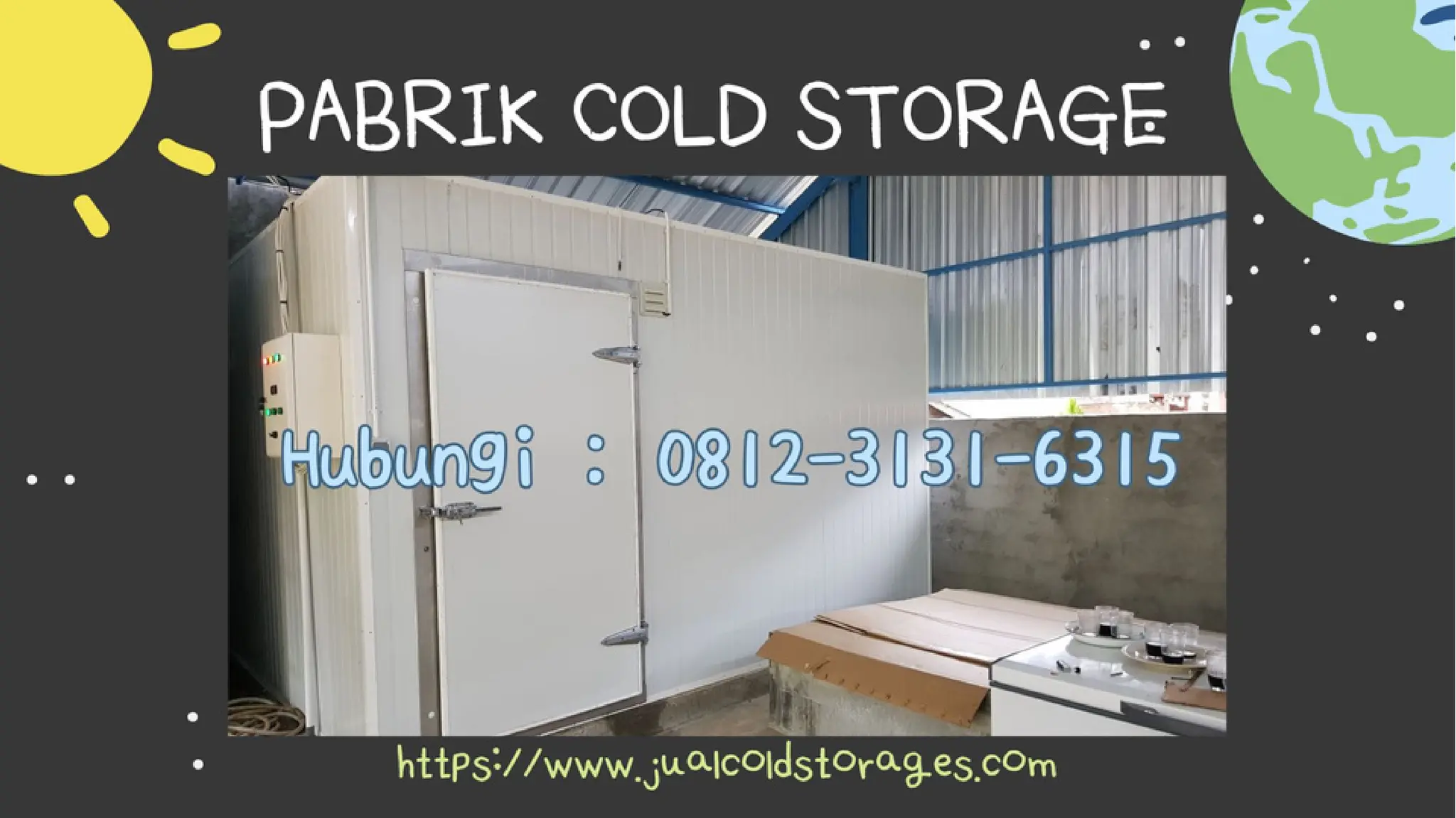 DISINI, CALL: 0812-3131-6315, Pabrik Cold Storage Ikan Laut | PPT