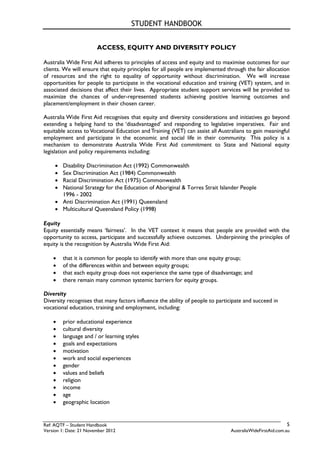 Queensland First Aid student handbook | PDF