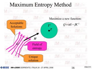 Awg waveform compensation by maximum entropy method | PPT | Digital Audio | Computer Software ...