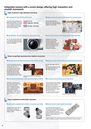 Panasonic AW-HE100E | PDF