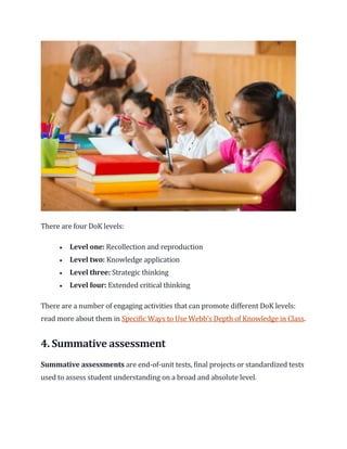 A willingness to bring new teaching strategies into your lesson plan is ...