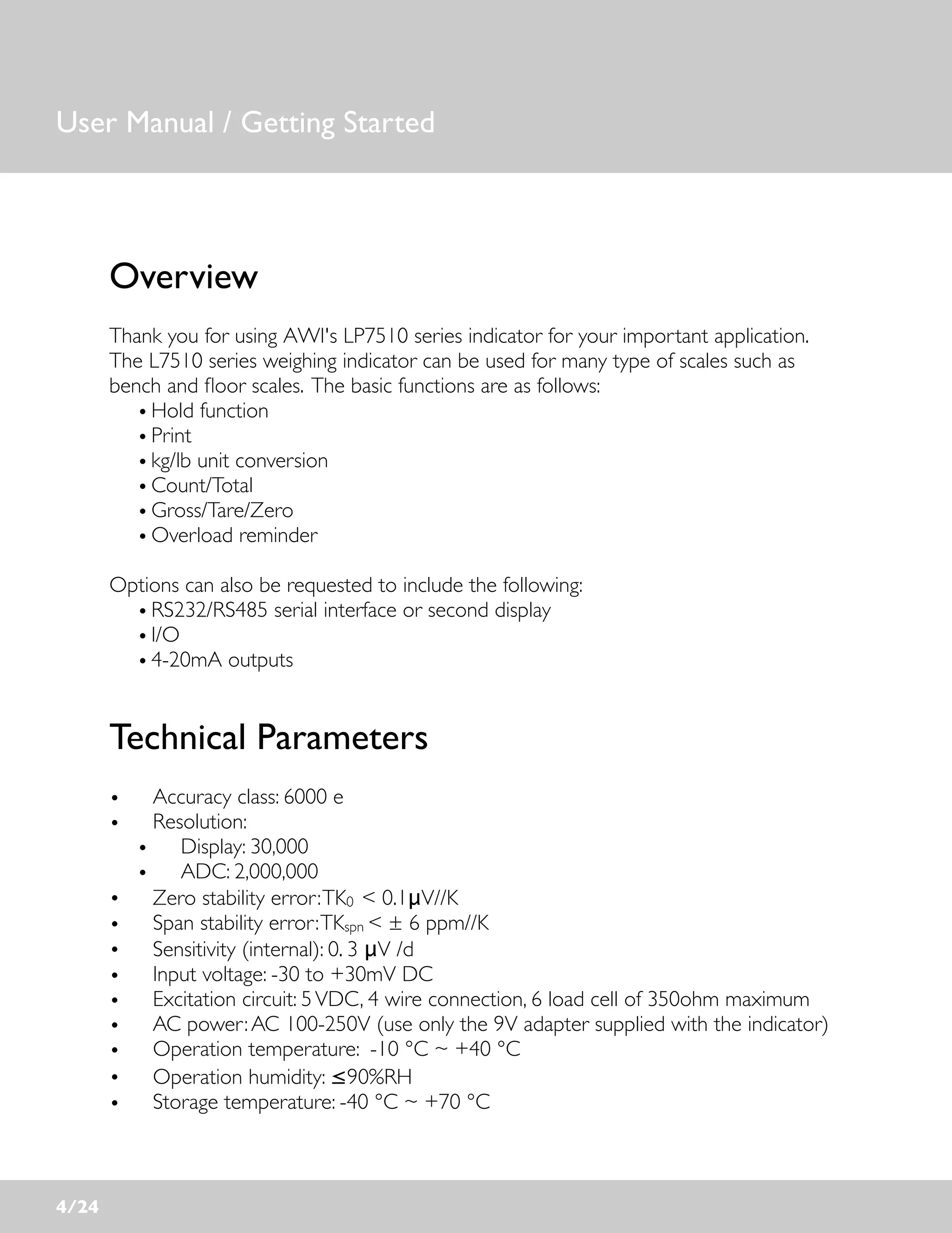 Awi lp7510 manual | PDF