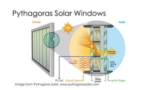 A window on the future of solar glazing | PPTX | Interior Decorating ...