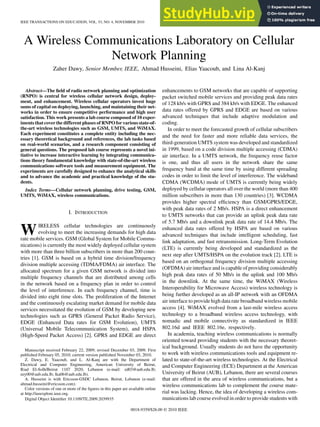 A Wireless Communications Laboratory On Cellular Network Planning | PDF