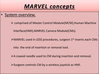 A wireless robot for networked laparoscopy | PPT