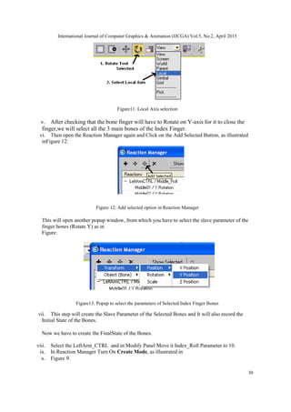 A Wire Parameter and Reaction Manager basedBiped Character Setup and ...