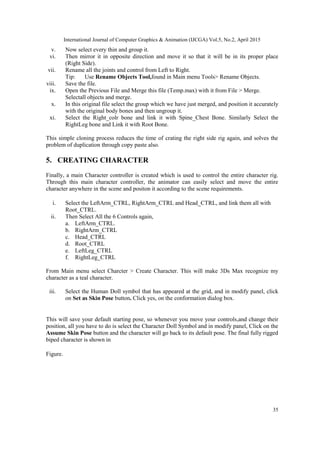 A Wire Parameter and Reaction Manager basedBiped Character Setup and ...
