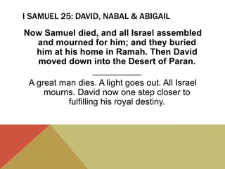 A Wise Woman's Intervention | PPTX