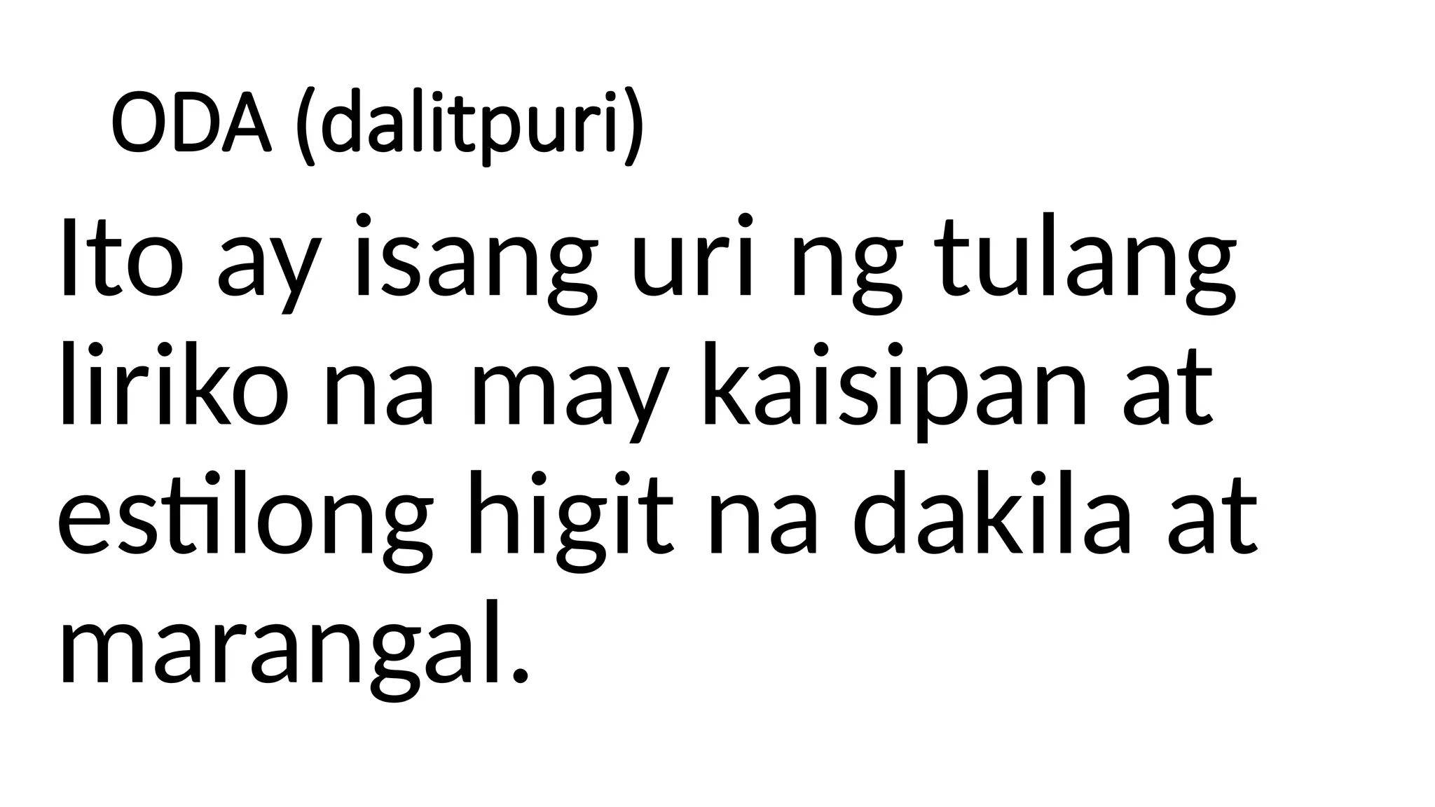 Filipino AWIT, ELEHIYA, AT IBA PANG TULANG.pptx