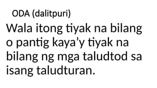 Filipino AWIT, ELEHIYA, AT IBA PANG TULANG.pptx