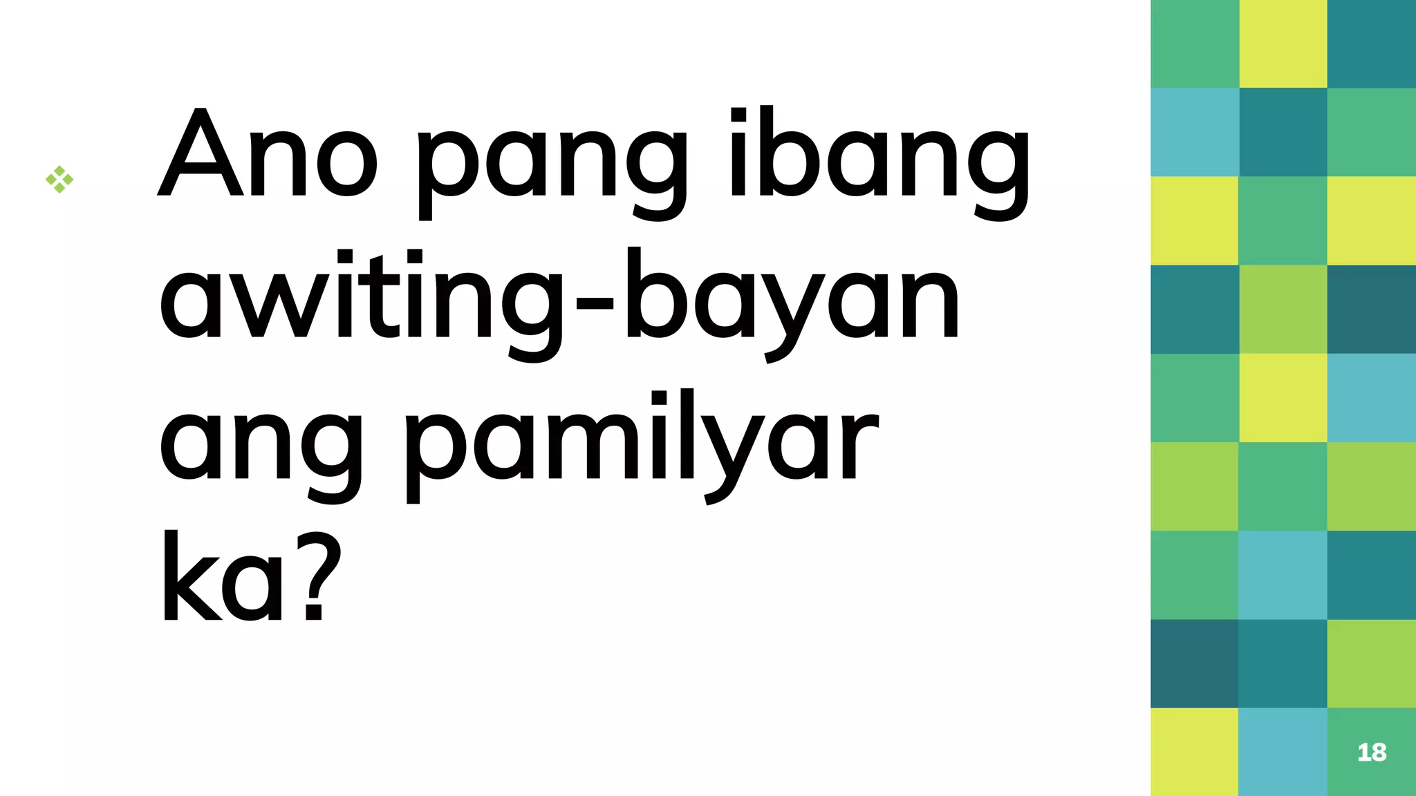 Awiting-bayan-Filipino 7 | PPTX