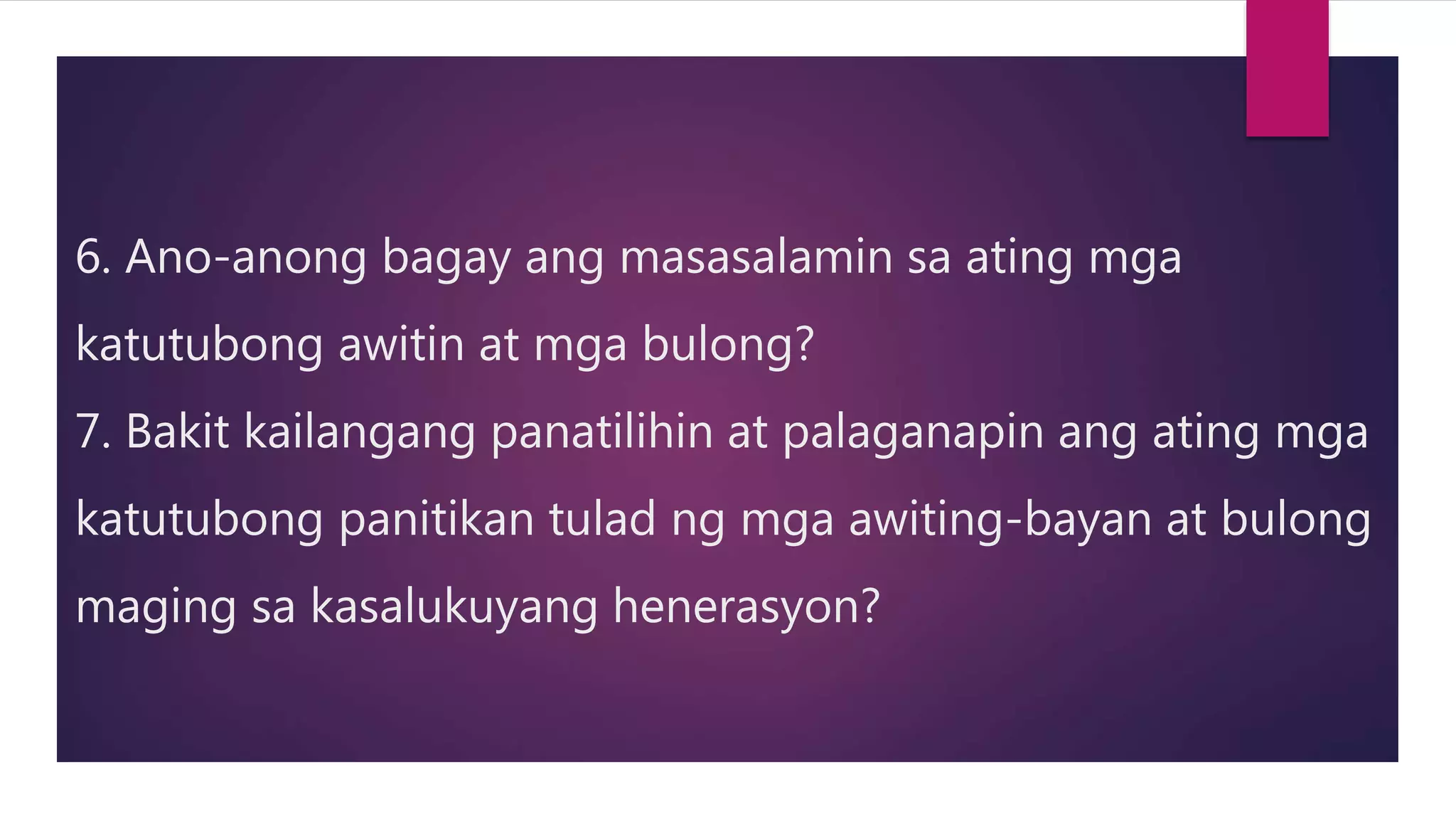 Awiting bayan at bulong ng kabisayaan | PPTX
