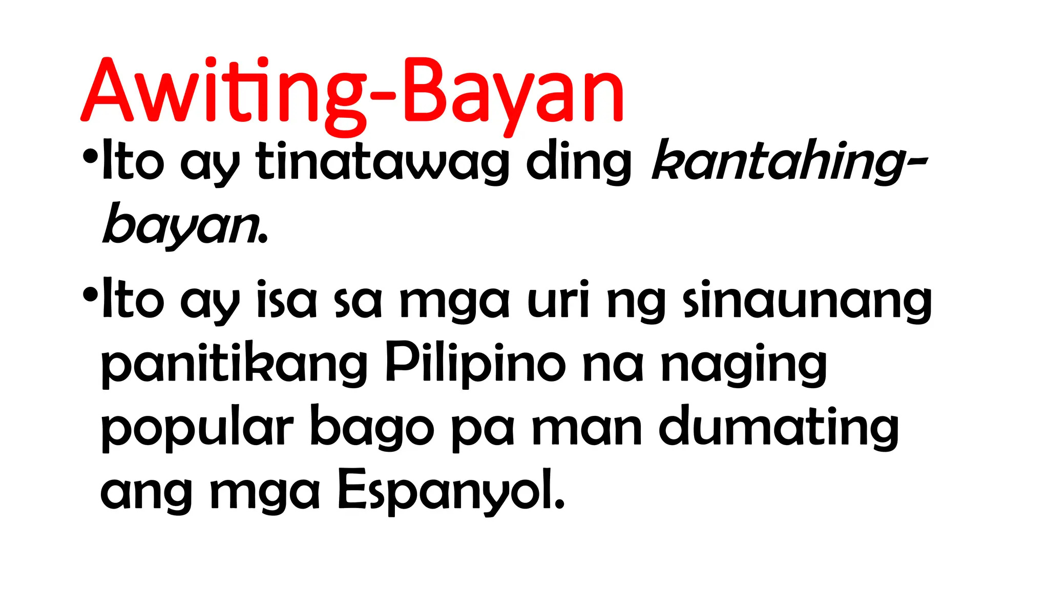 Filipino 7 Awiting-Bayan at Mga Uri Nito.pptx