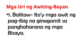Filipino 7 Awiting-Bayan at Mga Uri Nito.pptx