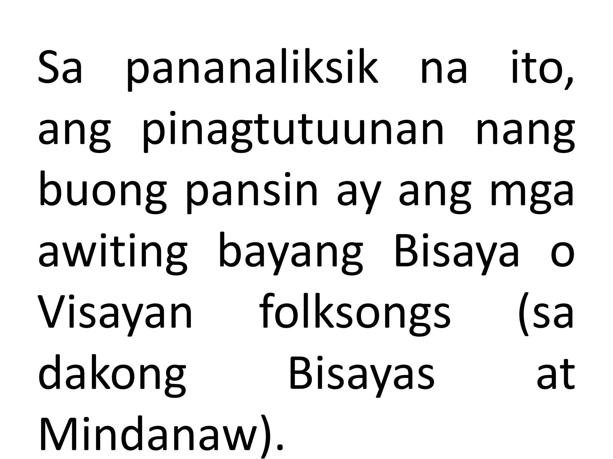 Awiting - Bayan | PPTX