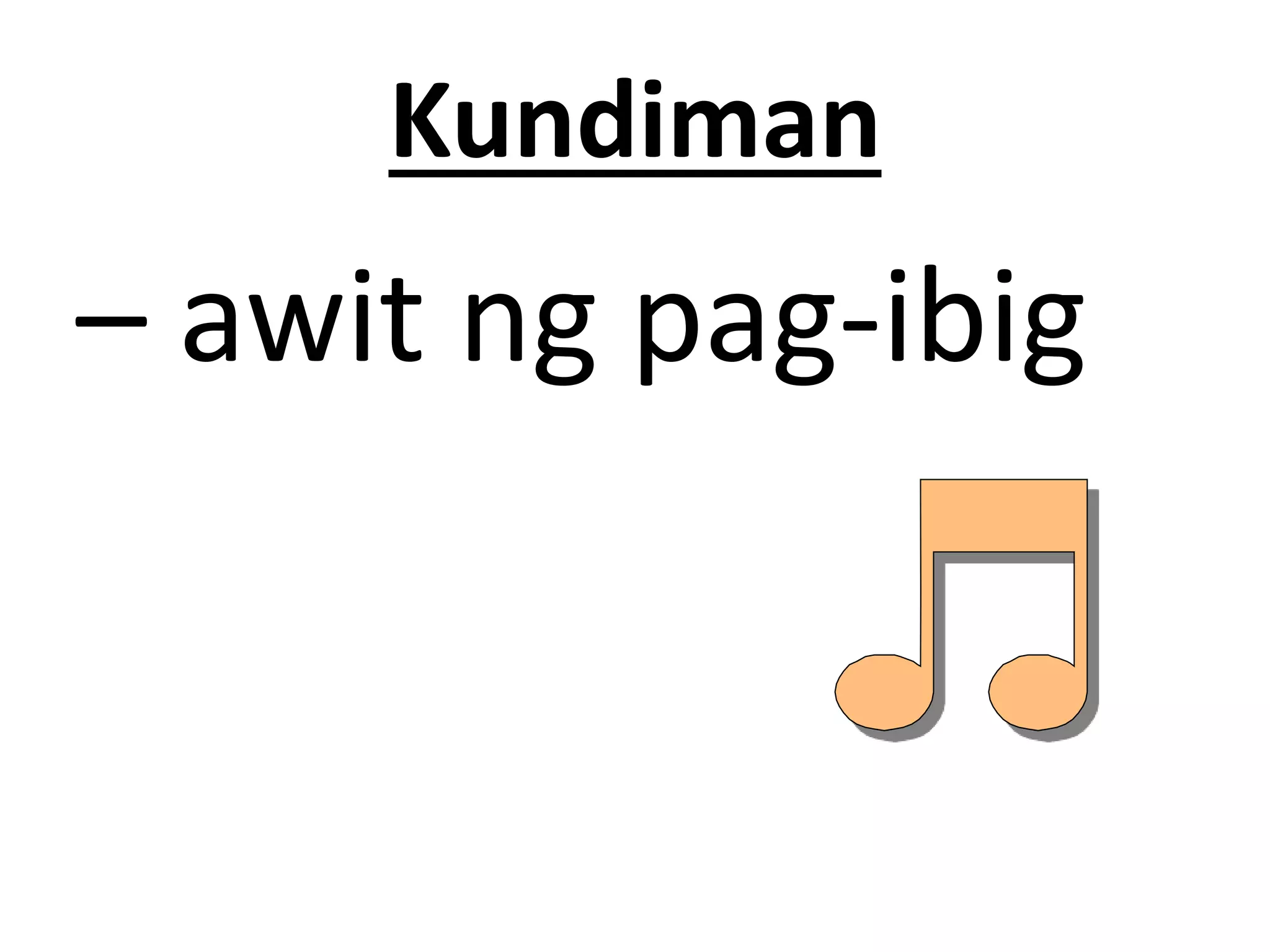 Awiting - Bayan | PPTX