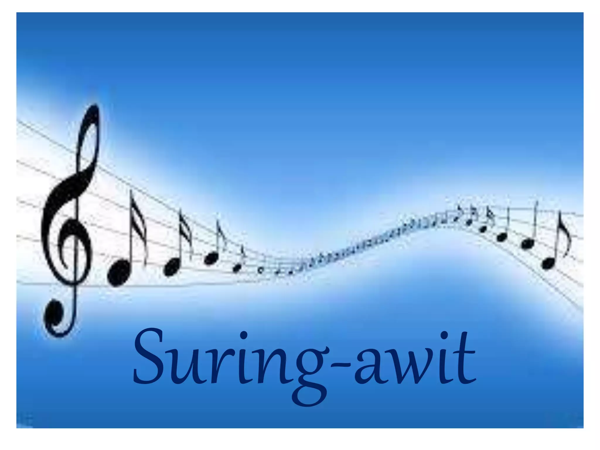 Awiting - Bayan | PPTX