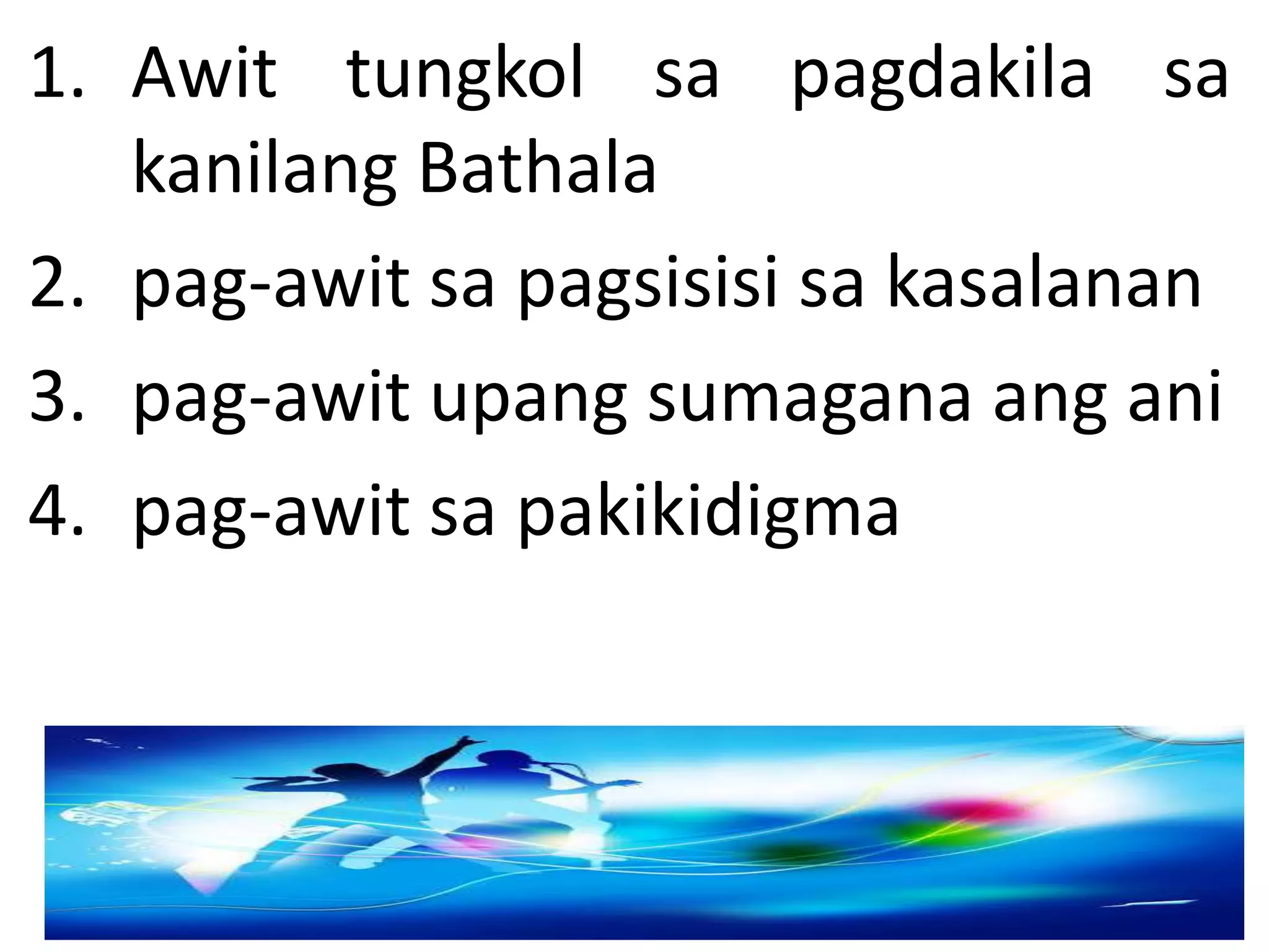 Awiting - Bayan | PPTX