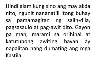 Awiting - Bayan | PPTX