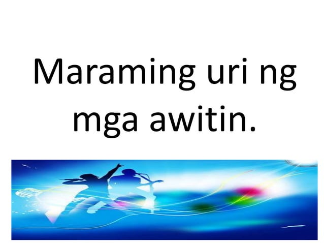 Awiting - Bayan | PPTX