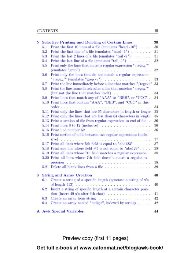 Awk Unix Utility Explained Pdf