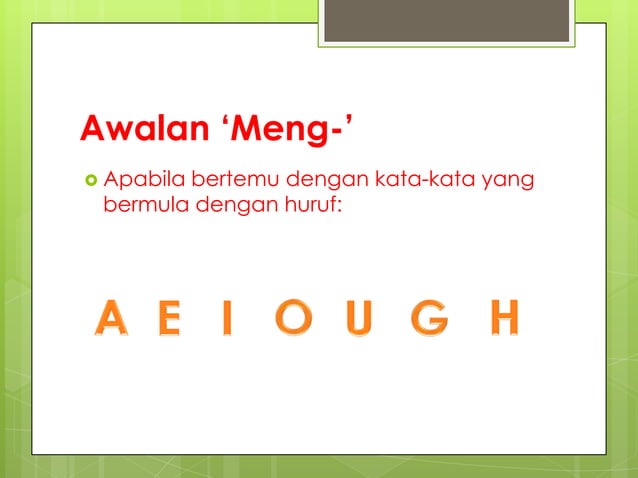 Awlalan ‘men ’ & ‘meng-’(siti salmah) | PPT