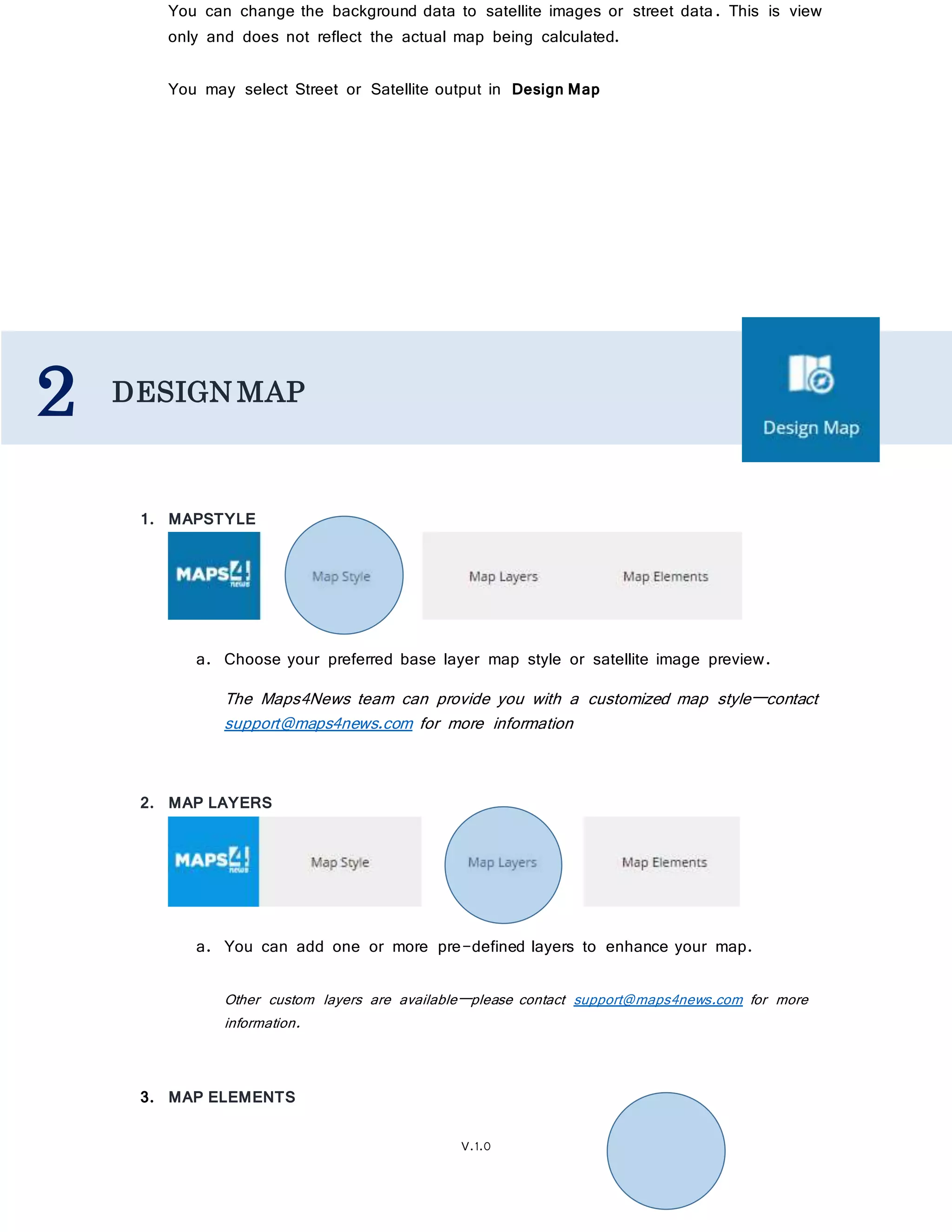 Quick Start Guide to Maps4News | DOCX