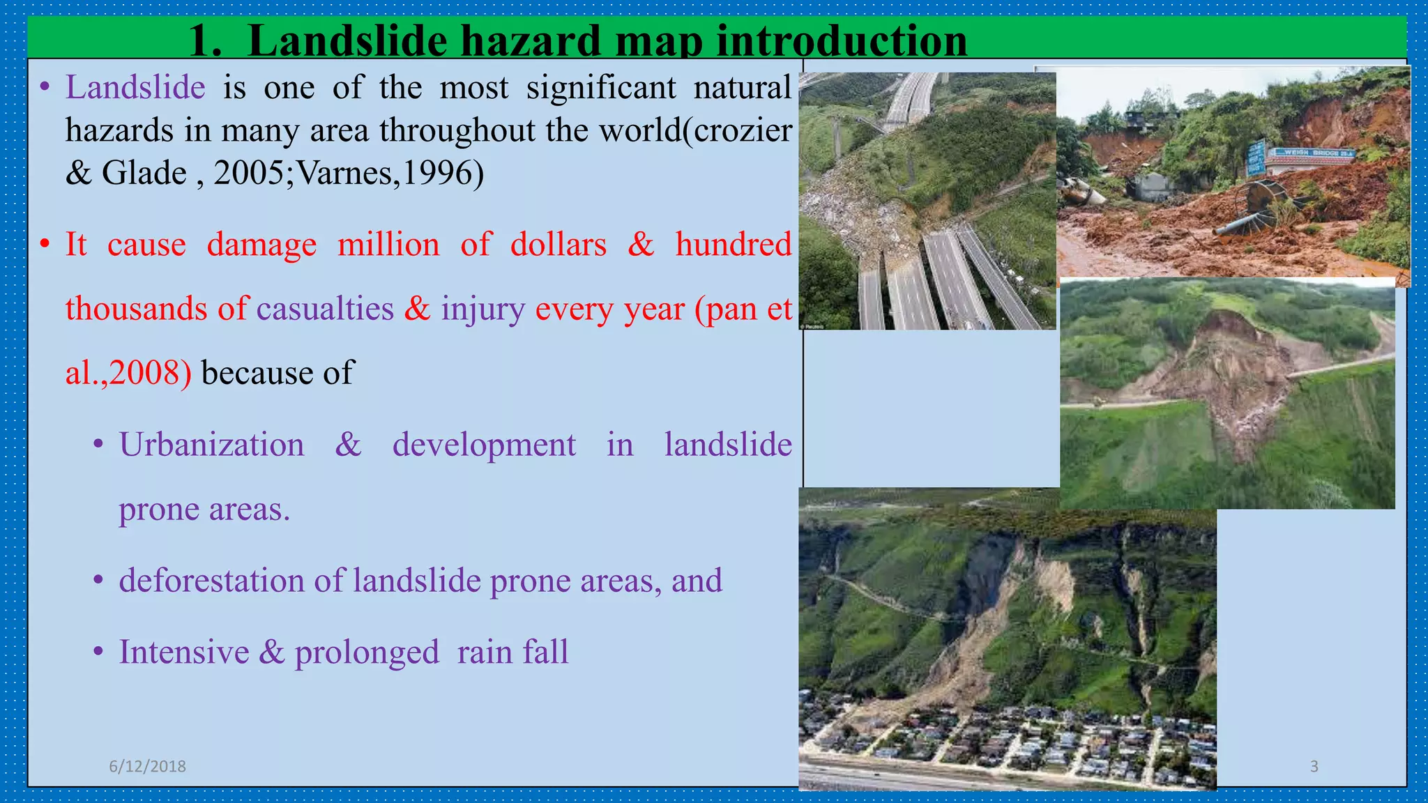 landslide hazard mapping in Ethiopia | PPTX