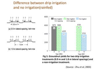 water management in groundnut | PPTX