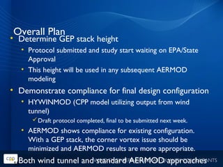 Justifying a GEP Stack Height Taller than the EPA Formula Height | PPT