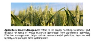 Agricultural Waste Management Presentation.pptx