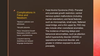 A woman who is substance dependent | PPTX