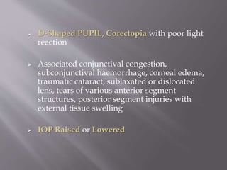 Management of Traumatic Iridodialysis with Hyphaema.pptx
