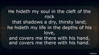A wonderful savior is jesus my lord | PPSX